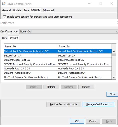 Add Certificates In Java With KeyStore Explorer Alexandru Marin