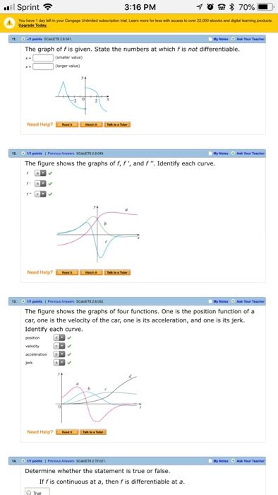 solved 8 sprint 3 16 pm the graph of fis given state the