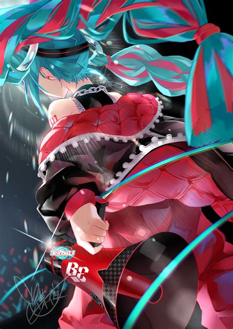 Hatsune Miku Magical Mirai Miku And Magical Mirai Miku Vocaloid And 1 More Drawn By Tyouya