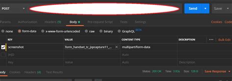 javascript axios upload in form data format response data { error multipart boundary