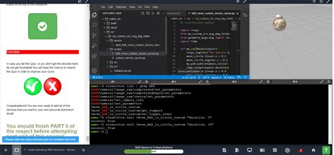chapter 6 auto graded quiz issue ros basics in 5 days python the construct ros community