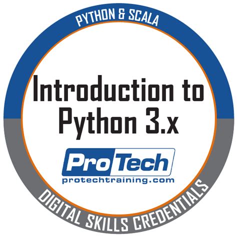 introduction to python 3 x credly