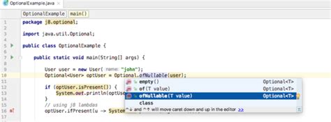 java 8 optional home