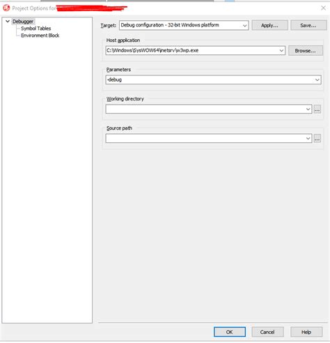 How To Debug An Isapi Extension Using The Delphi Debugger Stack Overflow