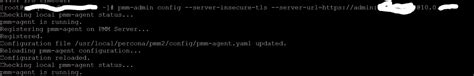 how to setup pmm percona monitoring and management server and register pmm client on rhel based