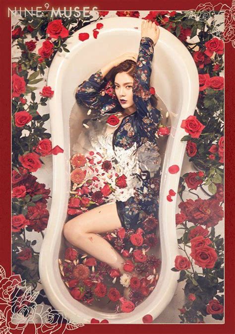 Nine Muses Unveil Third Set Of Concept Photos For Identity Muse Bath Girls Girl Bands
