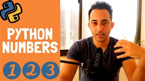 python numbers integers floats and arithmetic operations [python tutorial for beginners]