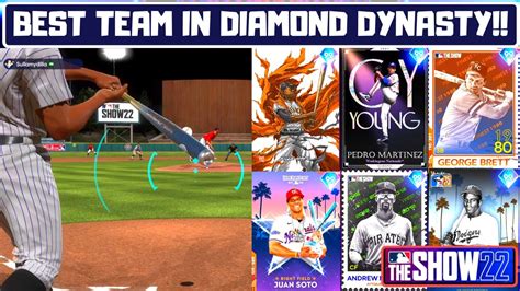 I Used THE BEST TEAM In DIAMOND DYNASTY MLB The Show 22 YouTube