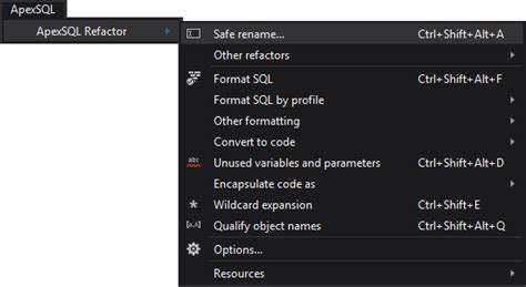 How To Refactor Sql Databases With Apexsql Refactor
