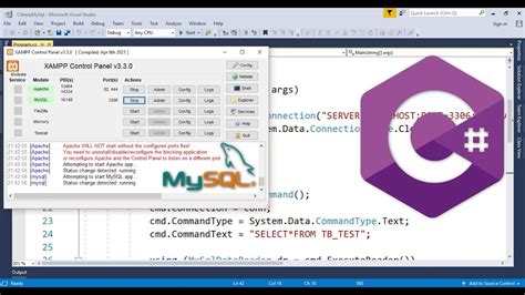 c ຕິດຕໍ່ຖານຂໍ້ມູນ mysql connect to mysql database youtube