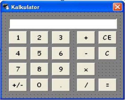 cara membuat program kalkulator sederhana dengan delphi 7 ciko blogs images