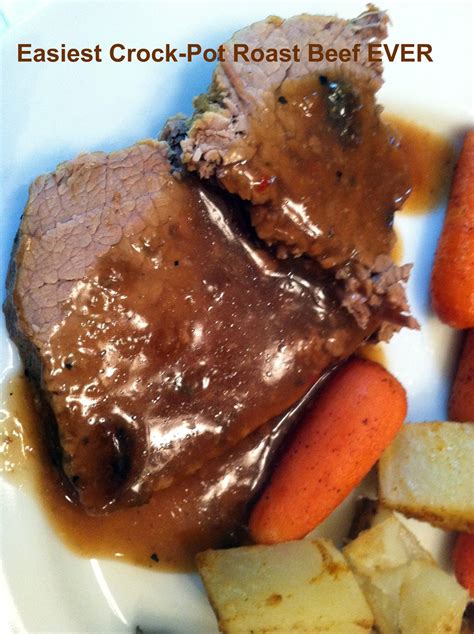 Eating My Words Easiest Crock Pot Roast Beef Ever