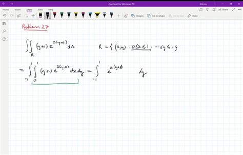 solved when converted to an iterated integral the following double integrals are easier to