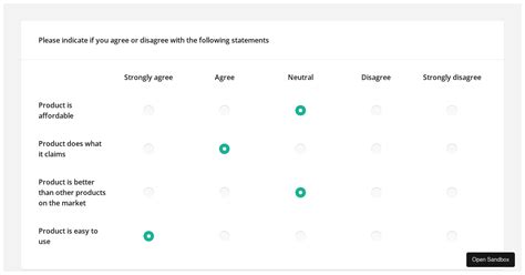 Survey Vue3 Ui Examples CodeSandbox
