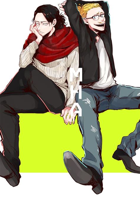 Boku No Hero Academia Eraserheadaizawa Shouta Micyamada Hizashi Personajes De Anime
