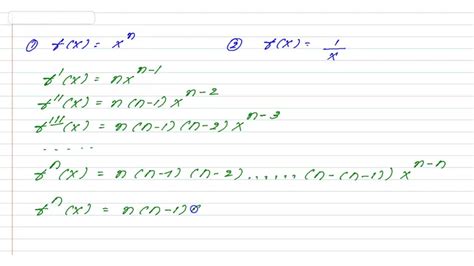 solved explain why the formula for finding the nth derivative of the function f x b is f x