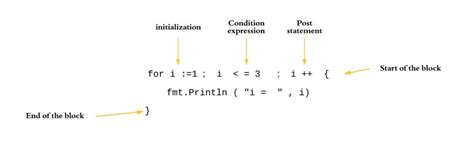 go language understanding and using for loops codekru