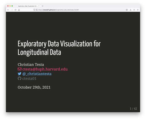 GitHub Ctesta01 Longitudinal Eda Talk A Presentation On Exploratory