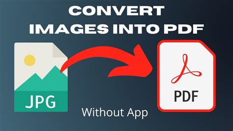 How To Convert Images To PDF In Laptop Convert Images Into PDF