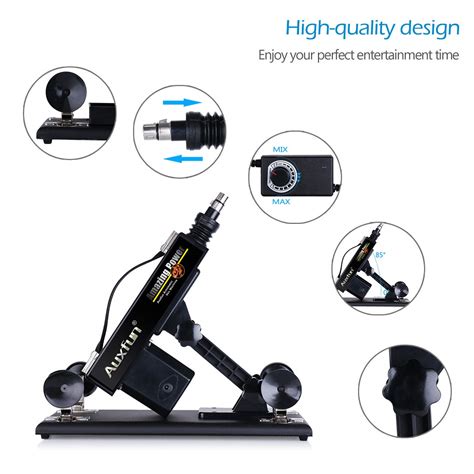 Buy Sex Machine Auxfun Powerful Love Machine Fucking Machine For Couples With 8 Attachments