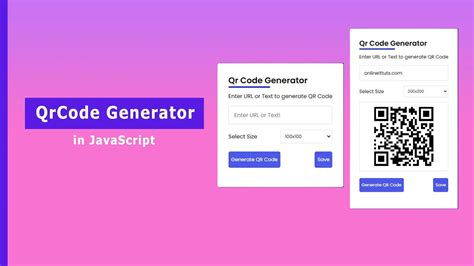 How To Create A Custom Qr Code Generator With Javascript