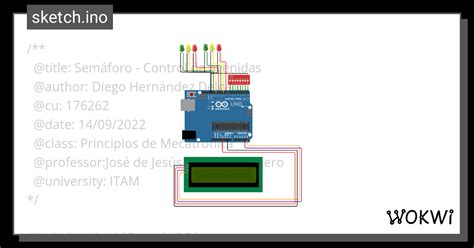 semáforo 2 wokwi esp32 stm32 arduino simulator