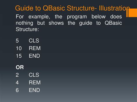 intro to computer programming qbasic ppt download