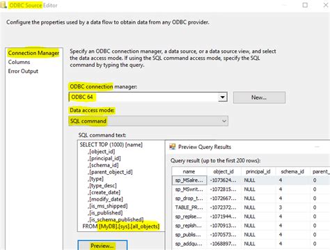 ssis package does not show mysql views in odbc source microsoft qanda