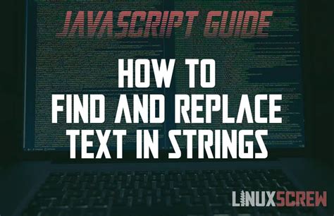 find replace text in javascript with replace [examples]