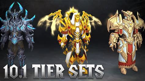 NEW TIER SETS WoW Dragonflight 10 1 All Classes Preview YouTube