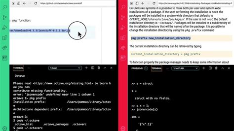 paquetes en gnu octave jsonencode matlab youtube