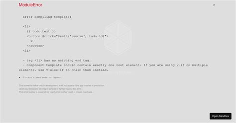 Simple Todo App With Vue Codesandbox