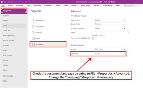 pdf accessibility part 3 remediation in foxit pdf editor pro caes office of information