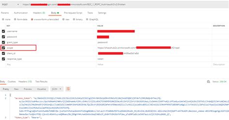 blazor webassembly azure b2c error aadb2c90205 insufficient permissions stack overflow
