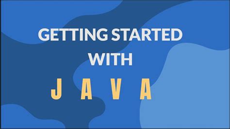 Getting Started With Java Java For Beginers Not A Coder