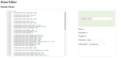 React Select Components Library OnAirCode
