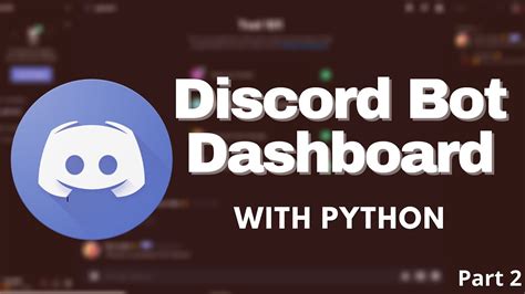 How To Make A Discord Dashboard With Python Part 2 Using Quart