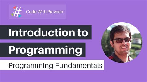 fundamentals of programming languages 1 introduction to programming fundamentals youtube