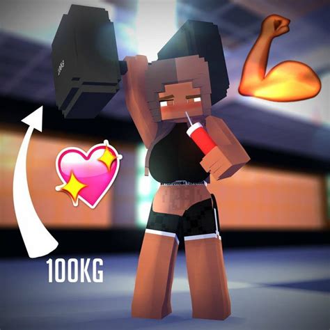 Pin By Aidan Adams On Health Nut In 2021 Minecraft Anime Minecraft Anime Girls Dominant