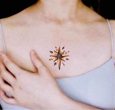 85 Stunning Chest Tattoos For Women