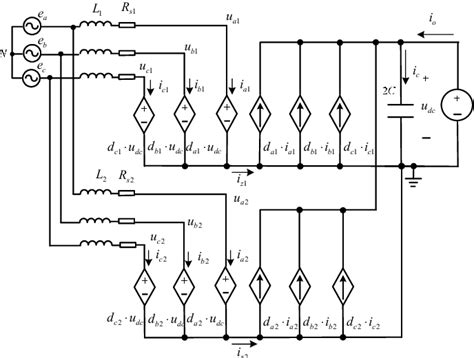 figure 2 from dual updating svpwm based circulating current control method for parallel three