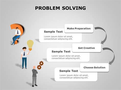 Problem Solving Approach PowerPoint Template SlideUpLift