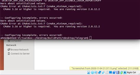 cmake minimum required cmake 3 16 or higher is required you are running version 2 8 12 2