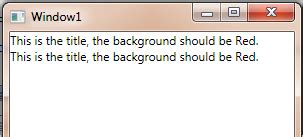 Wpf Binding