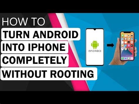 How To Turn Android Into An IPhone Completely Without ROOT Iphone