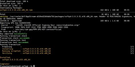 How To Install Vsftpd Ftp Server On CentOS 8 RHEL 8