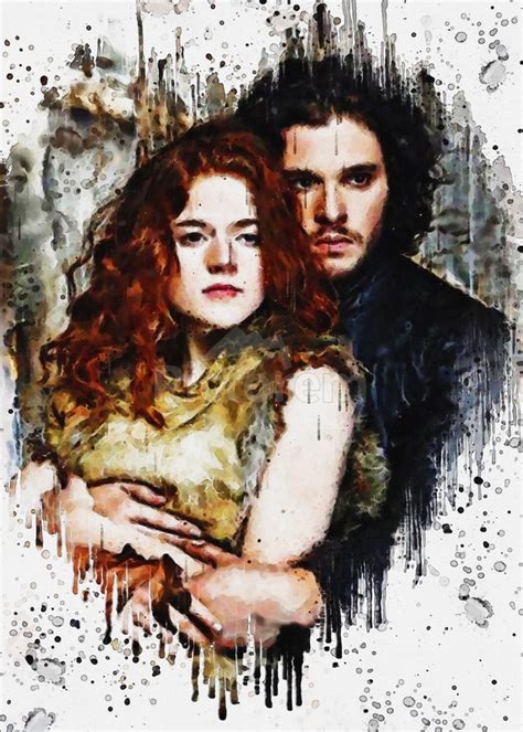 Jon Snow With Ygritte Gunawan Rb
