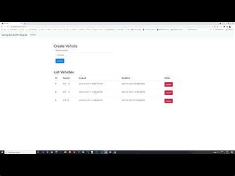 Spring Boot With Angular Full Application Part 7 Using SockJS To Update