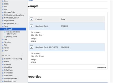 Table Multi Select Responsiveness Not Working According To Fiori