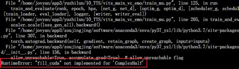 Fix RuntimeError Fill Cuda Not Implemented For ComplexHalf